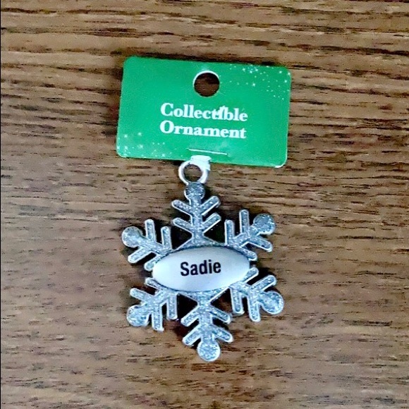 Holiday | Nwt Personalized Snowflake Ornament | Poshmark
